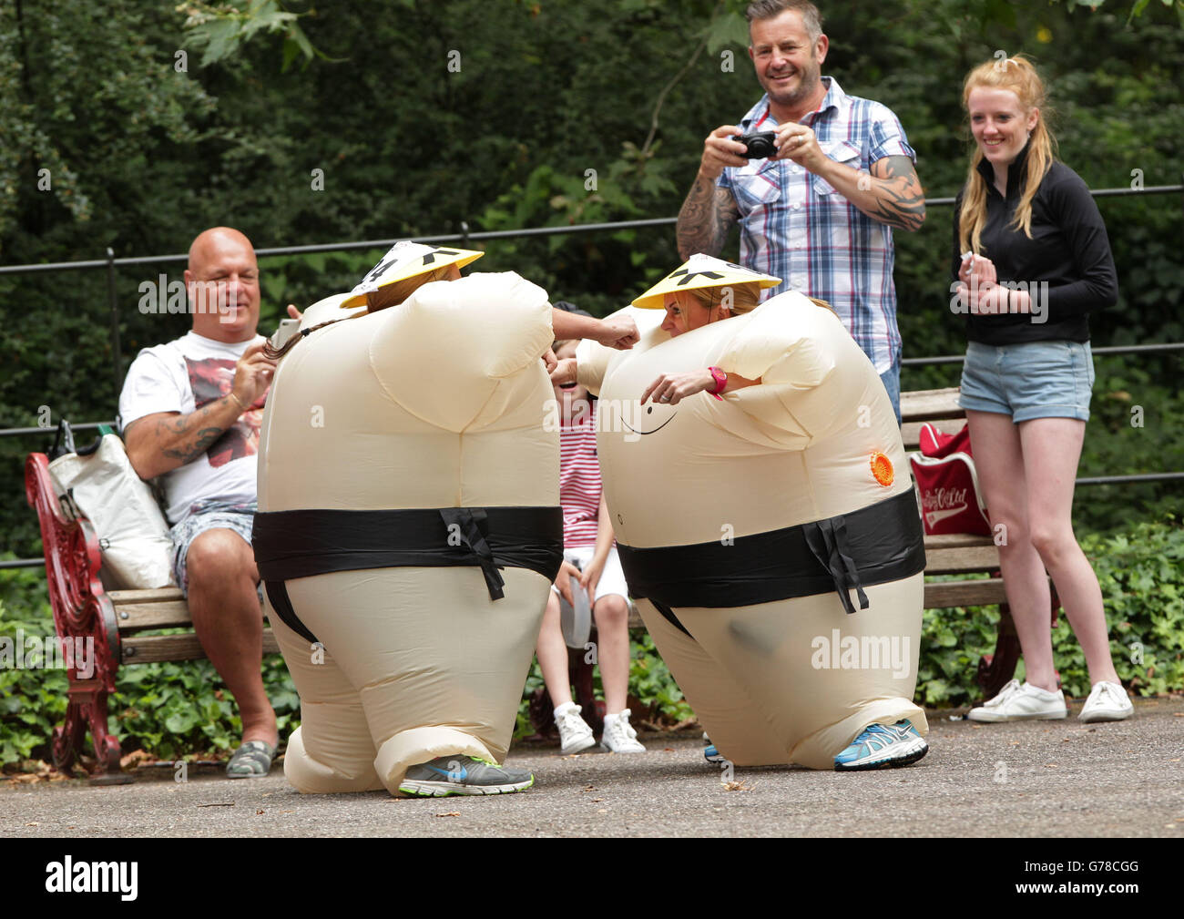 5k Sumo Run Stock Photo - Alamy