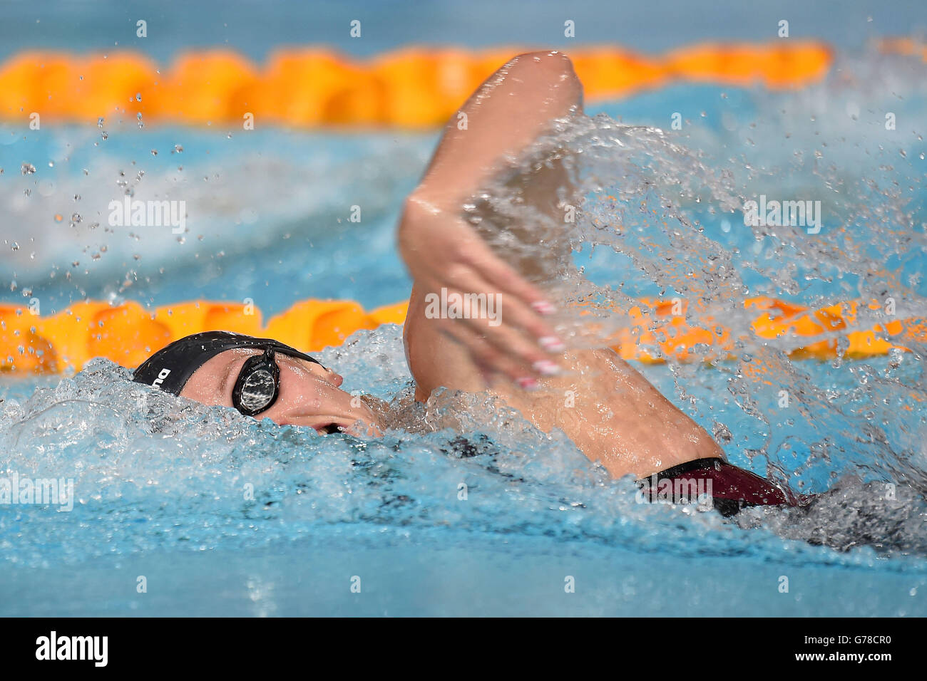 England's Fran Halsall in heat 4 of the Women's 100m Freestyle at ...