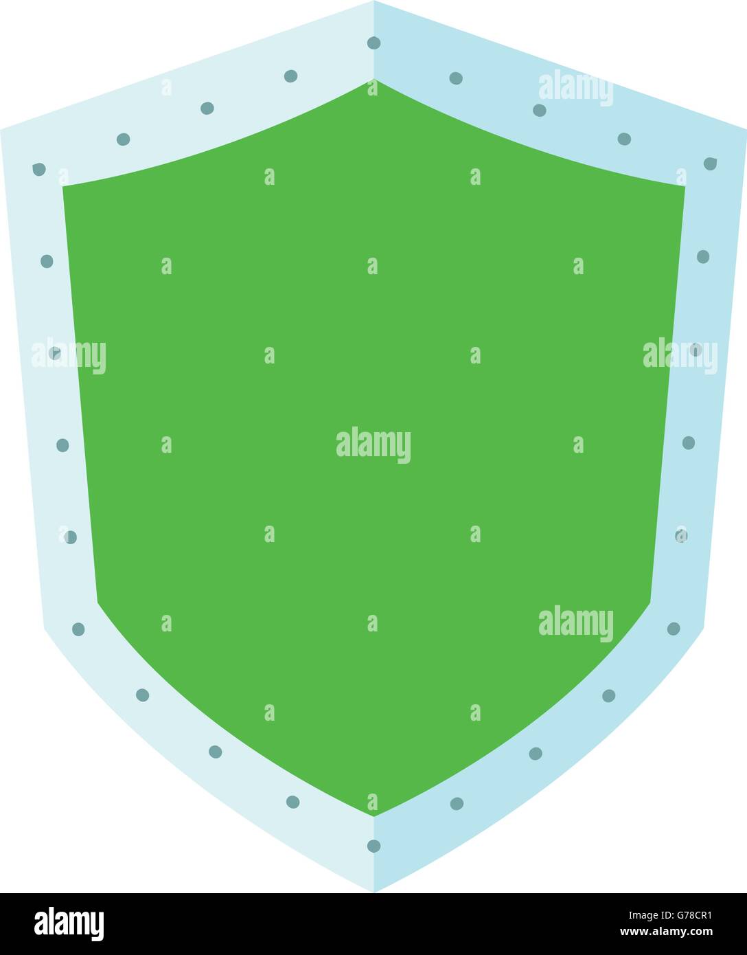 green shield icon Stock Vector Image & Art - Alamy