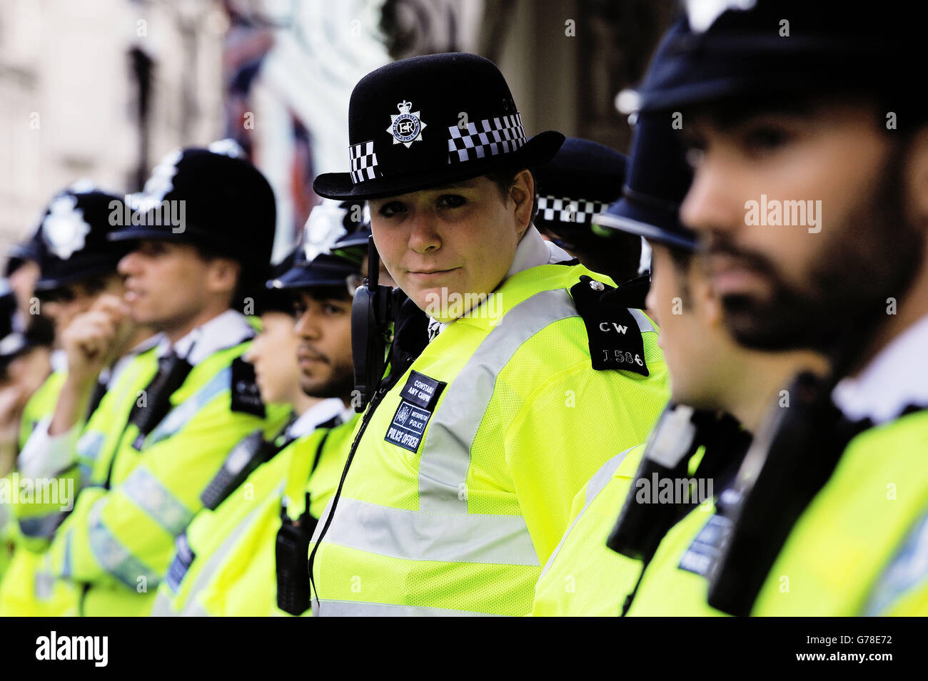 Metropolitan Police stock Stock Photo - Alamy