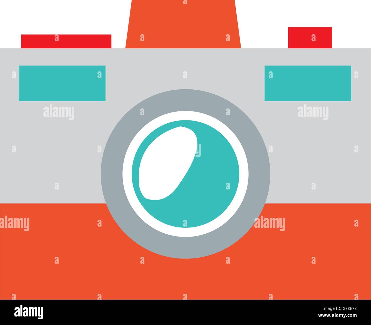 Old security camera Stock Vector Images - Alamy