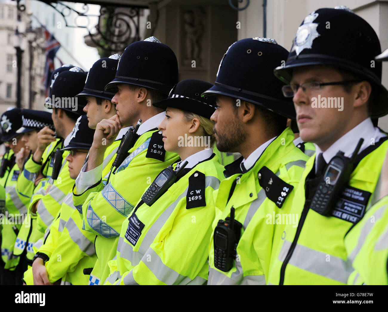 Metropolitan Police - stock Stock Photo - Alamy
