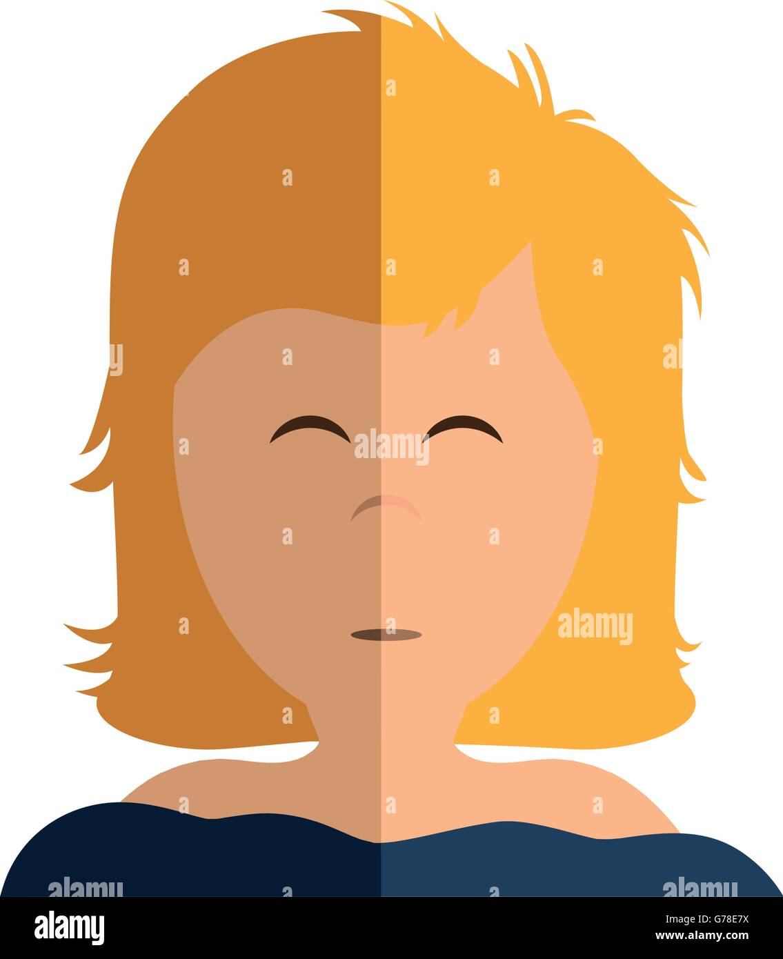 Girl sleeping icon. resting and sleep design. Vector graphic Stock ...