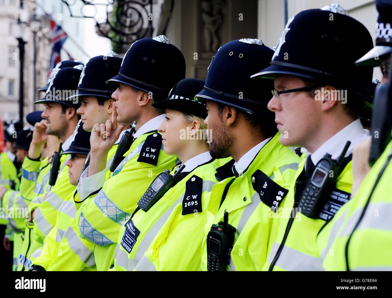 Metropolitan Police - stock Stock Photo - Alamy