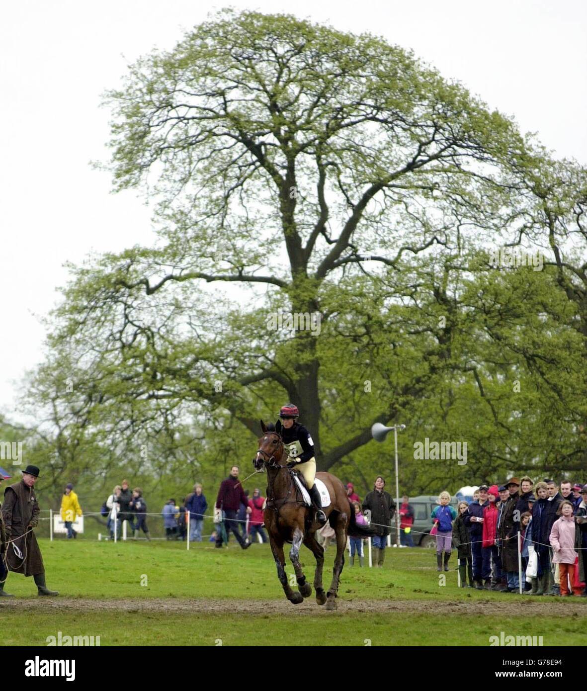 Pippa Funnell - Badminton Horse Trials Stock Photo - Alamy
