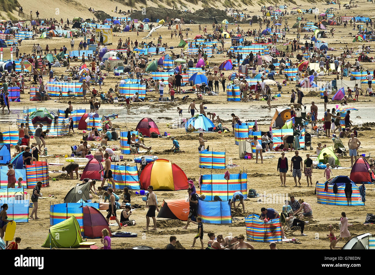 Summer weather July 29th Stock Photo - Alamy