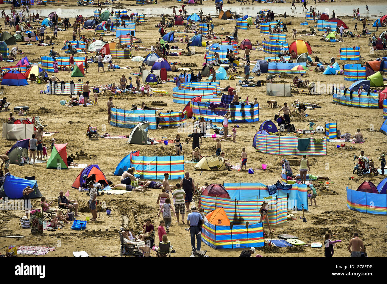 Summer weather July 29th Stock Photo - Alamy