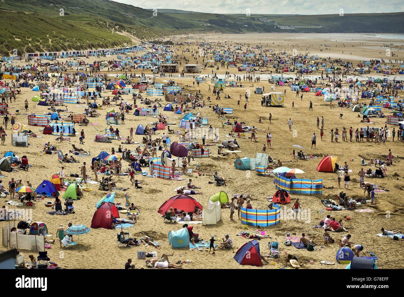 Summer weather July 29th Stock Photo - Alamy