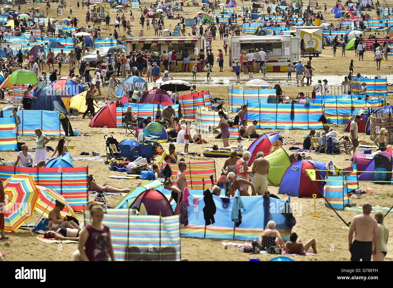 Summer weather July 29th Stock Photo - Alamy