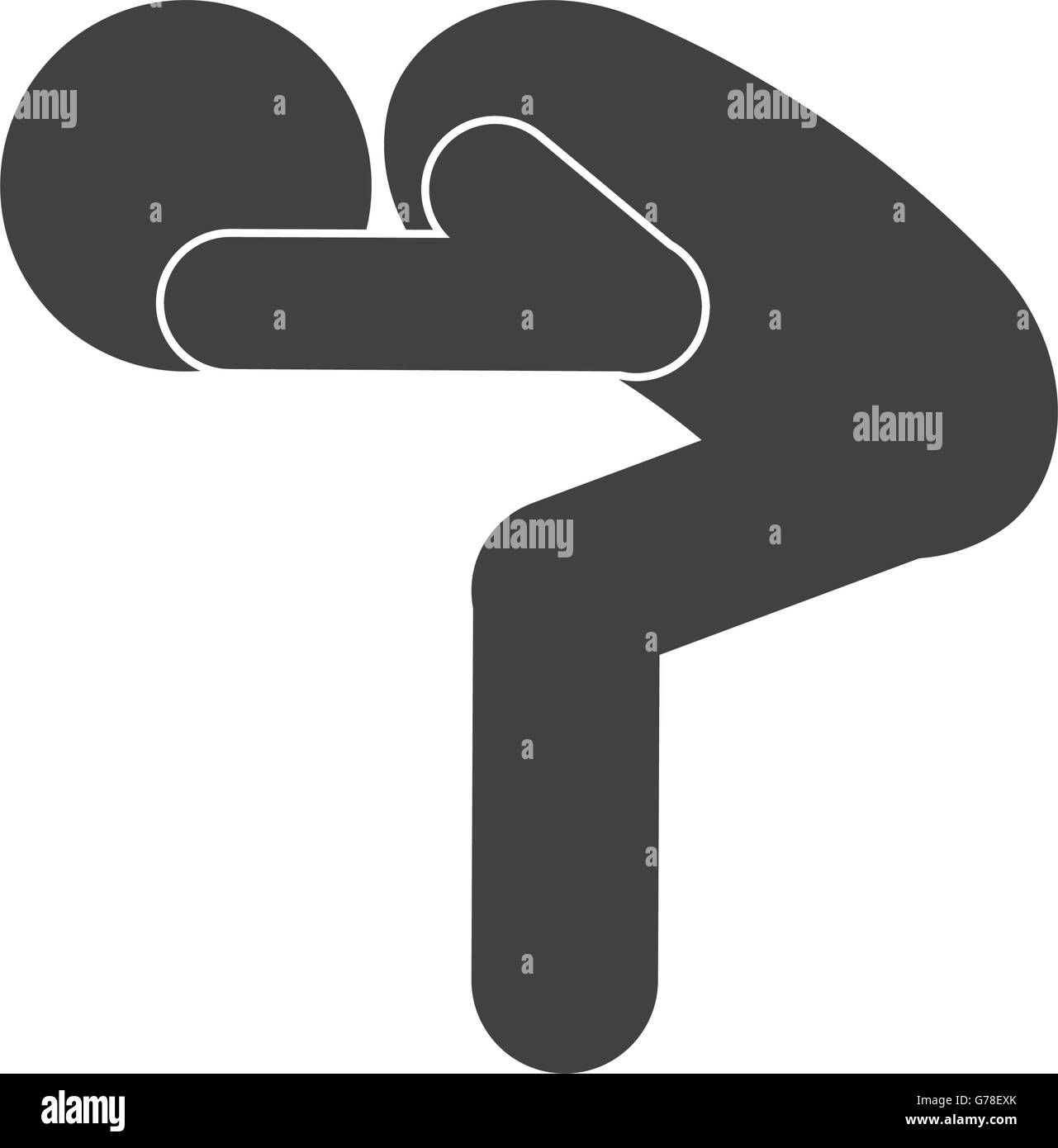 Pictogram sleeping icon resting sleep hi-res stock photography and ...