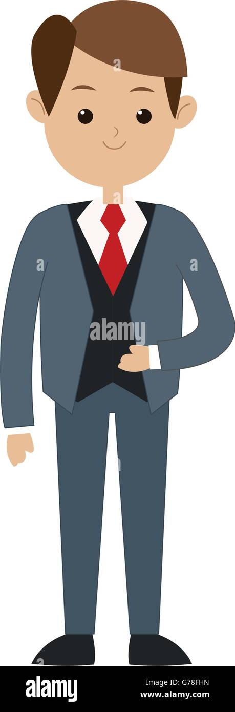 man formal suit icon Stock Vector Image & Art - Alamy