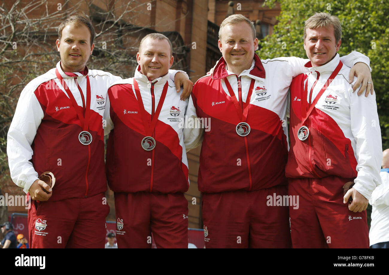 Englands left right jamie chestney hi-res stock photography and images ...