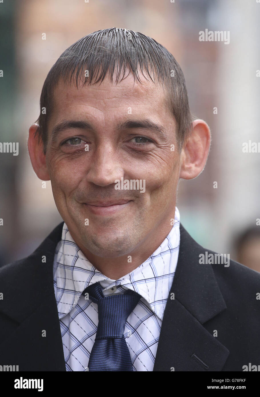 Allan Young outside the Old Bailey, London, after being acquitted of ...