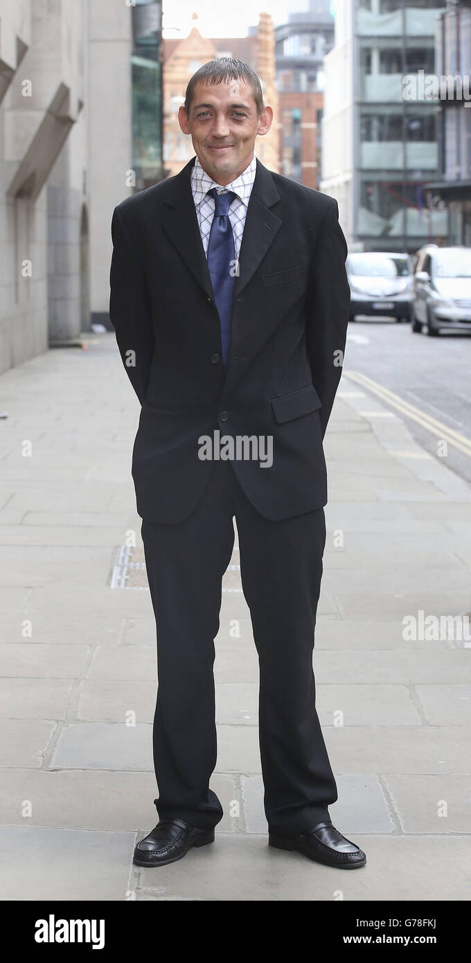 Allan Young outside the Old Bailey, London, after being acquitted of ...