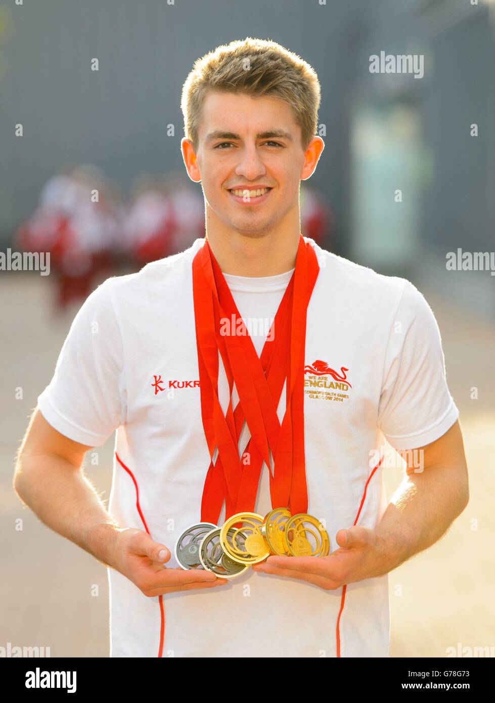 One silver one bronze artistic gymnastics medals at the secc hi-res ...