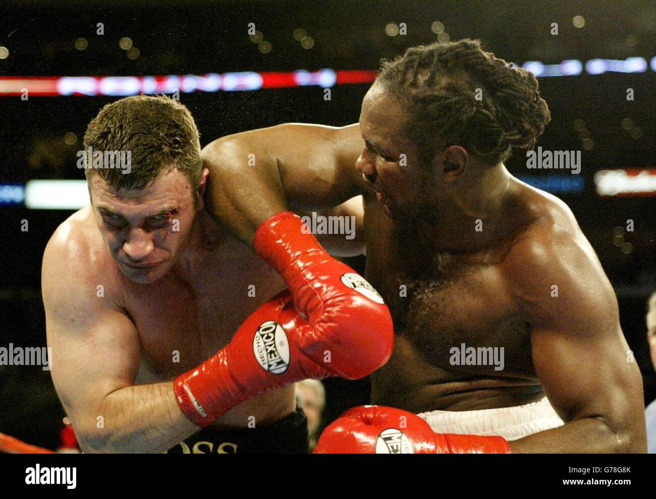 Lewis v Klitschko Stock Photo - Alamy