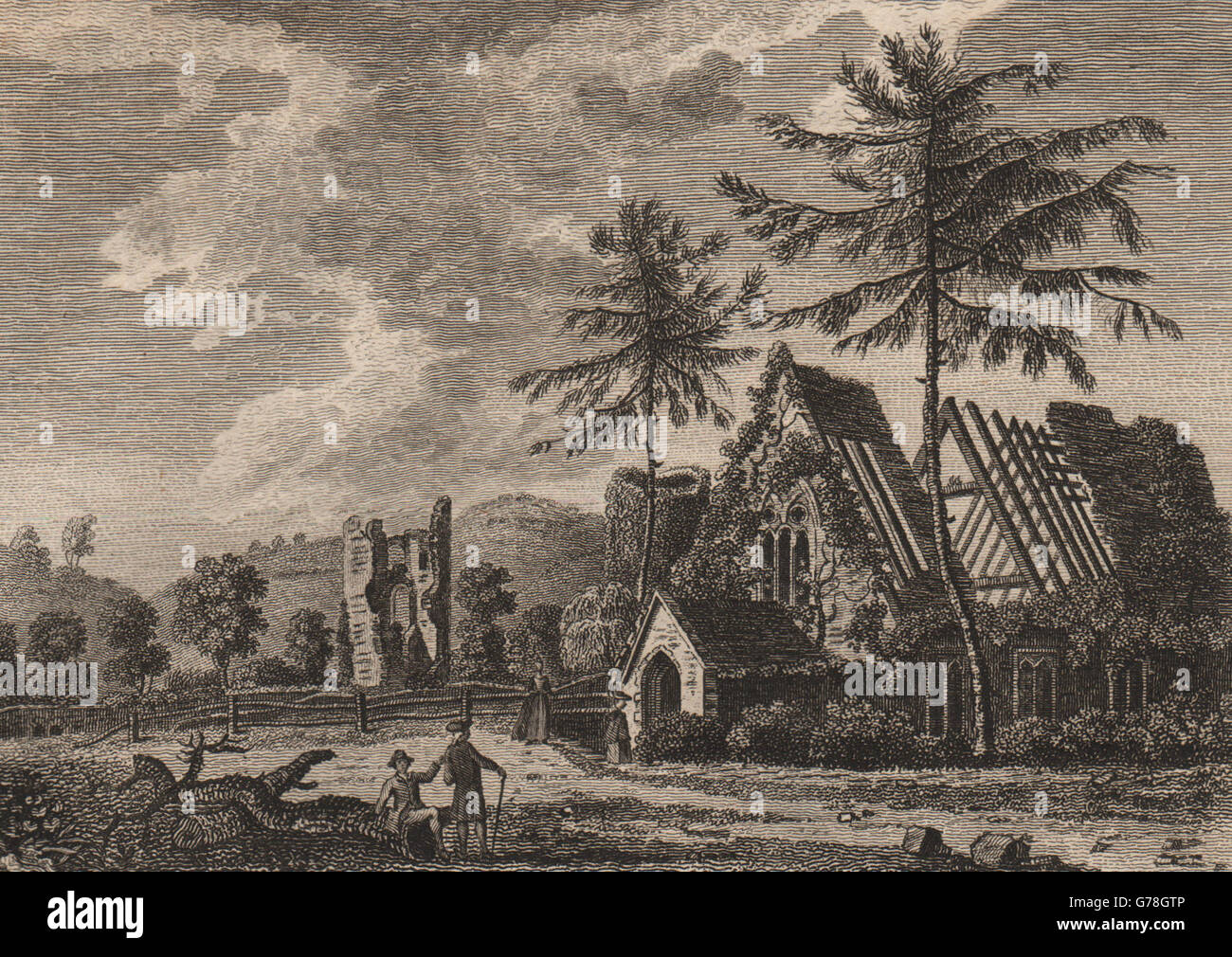 Farleigh hungerford castle chapel hi-res stock photography and images ...