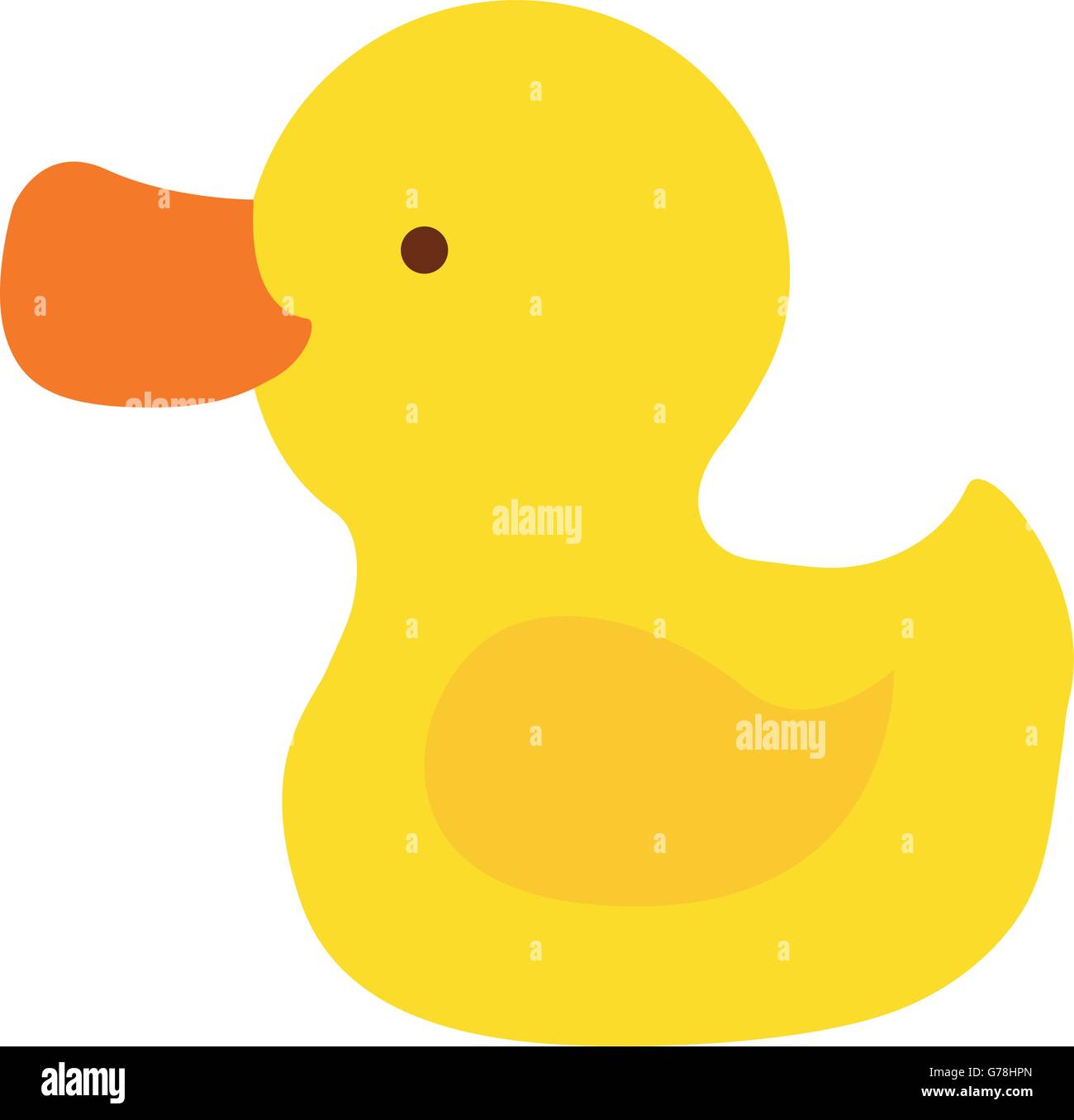 Duck icon. Toy design. Vector graphic Stock Vector Image & Art - Alamy
