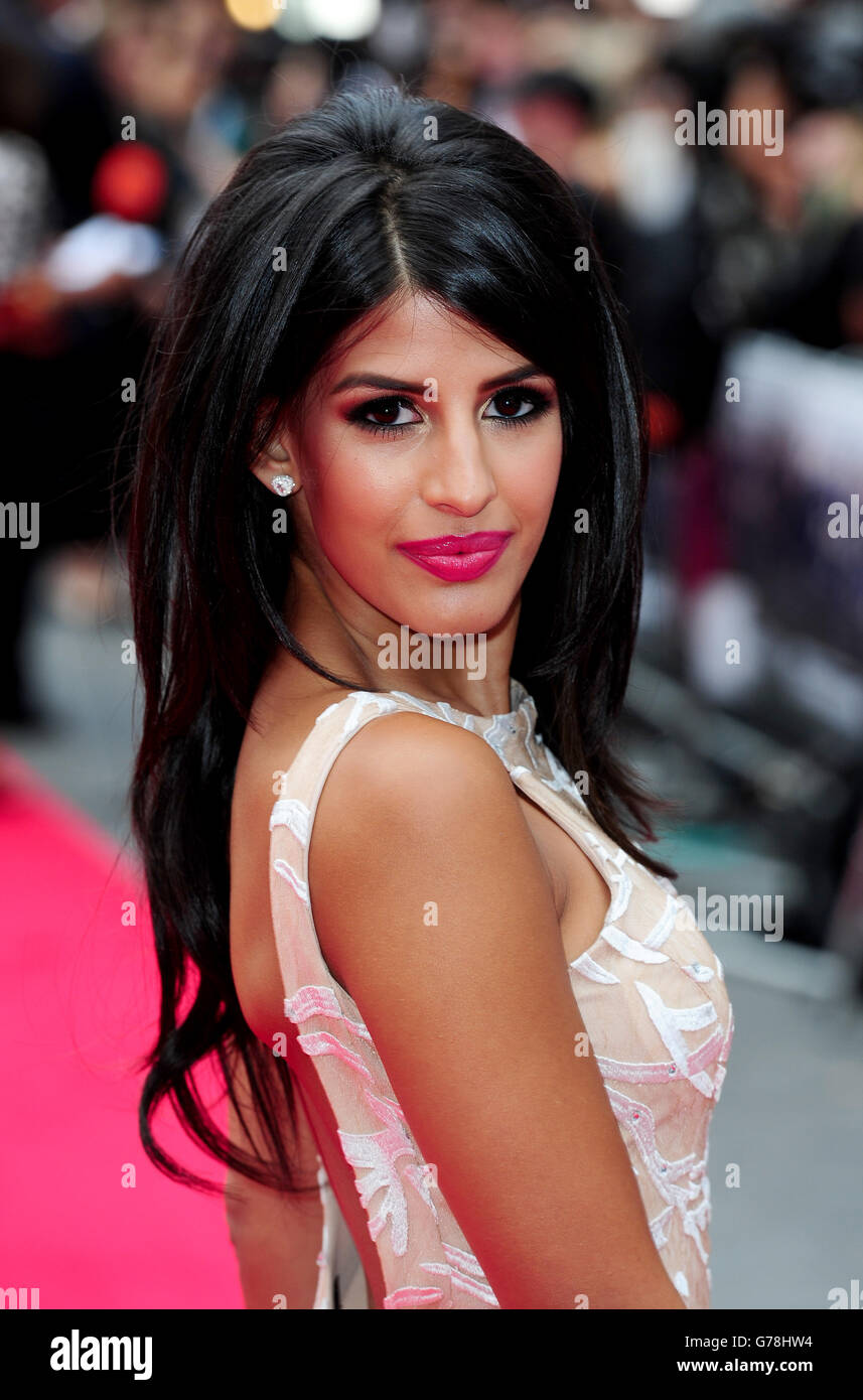 Jasmin Walia attending the premiere of new film the Expendables III at ...