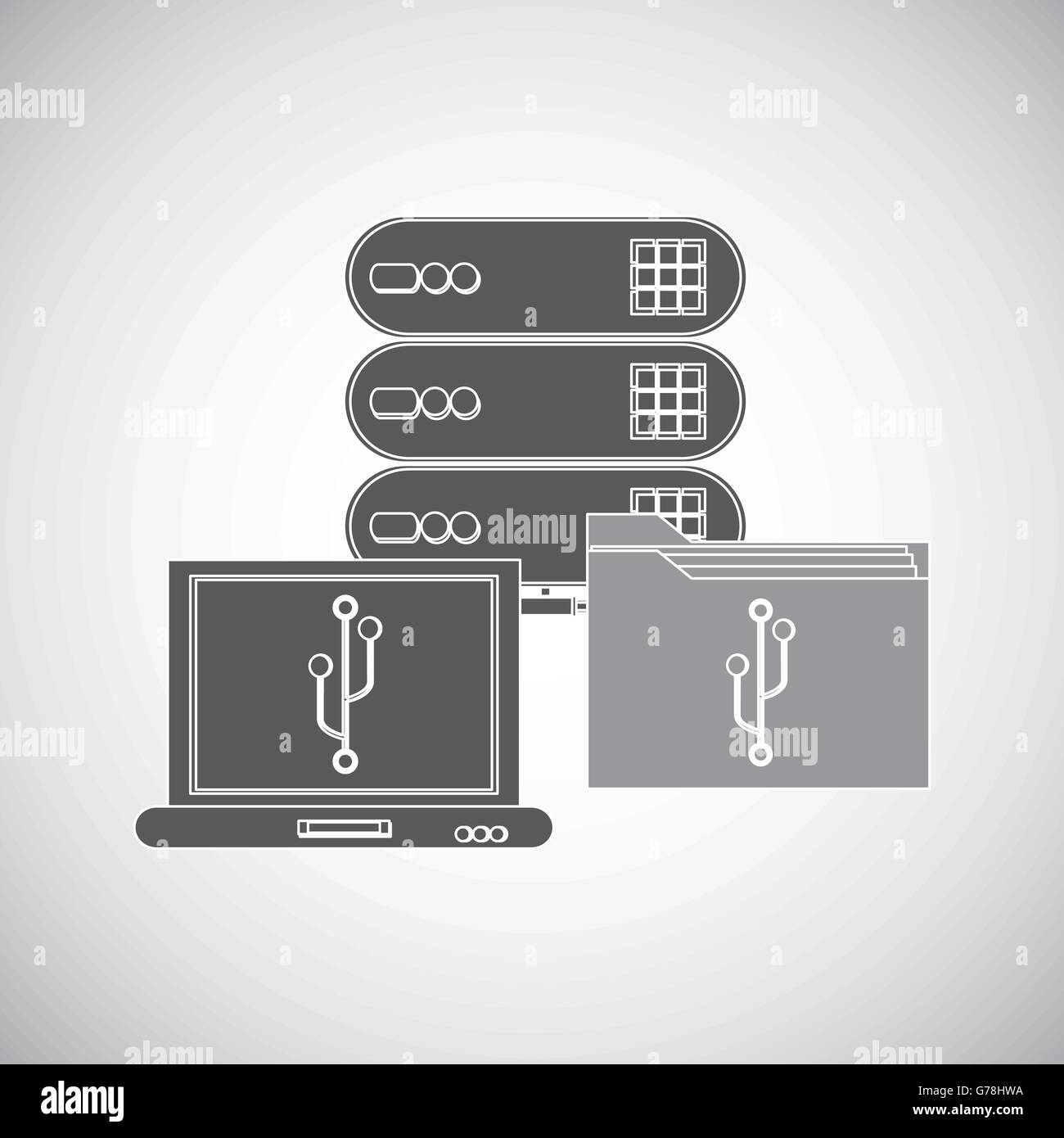 file design. Media icon. Flat illustration, vector graphic Stock Vector ...