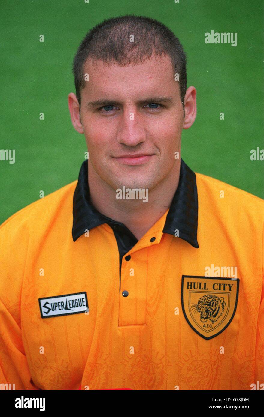 Soccer hull city football club season 1996 7 photo call hi-res stock ...