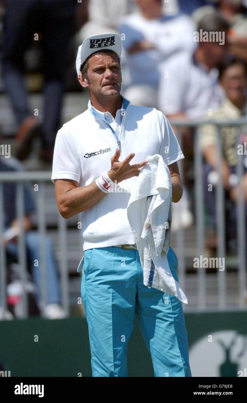 Jesper Parnevik The Open Stock Photo - Alamy