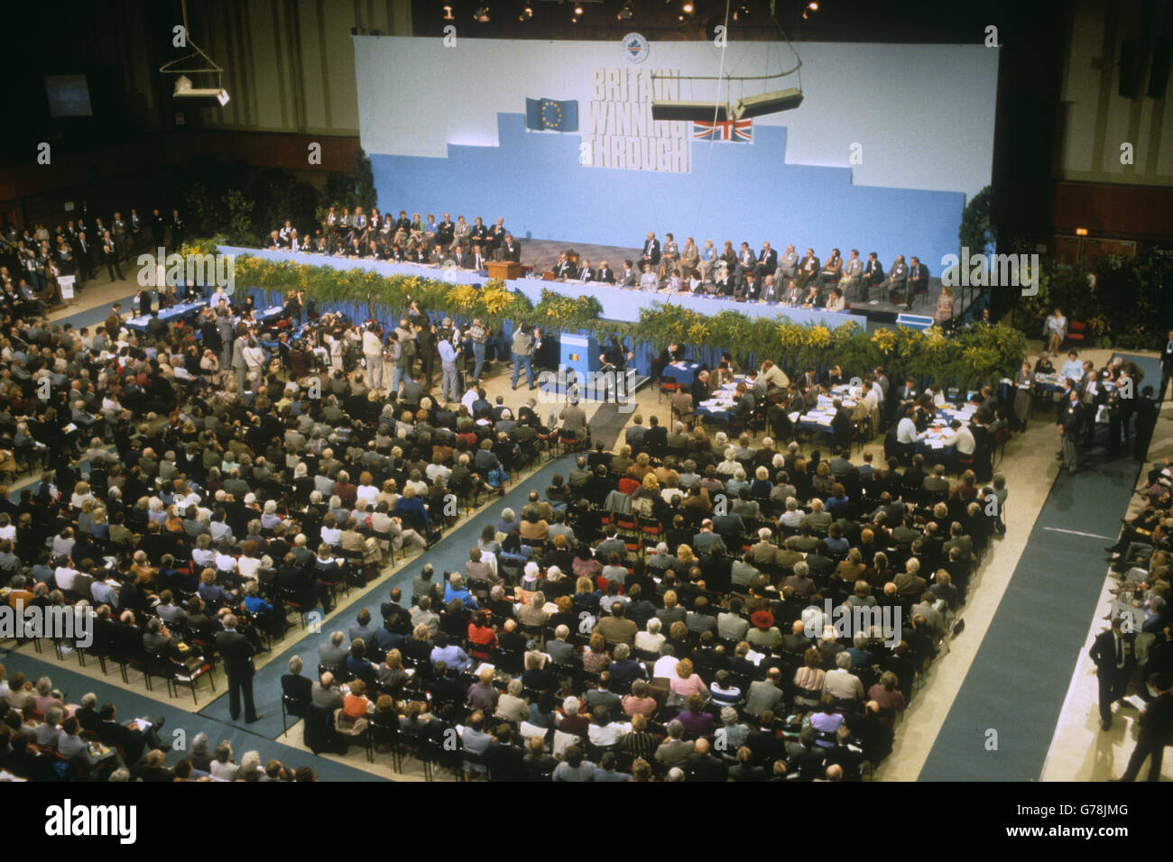 Conservative conference 1984 hi-res stock photography and images - Alamy