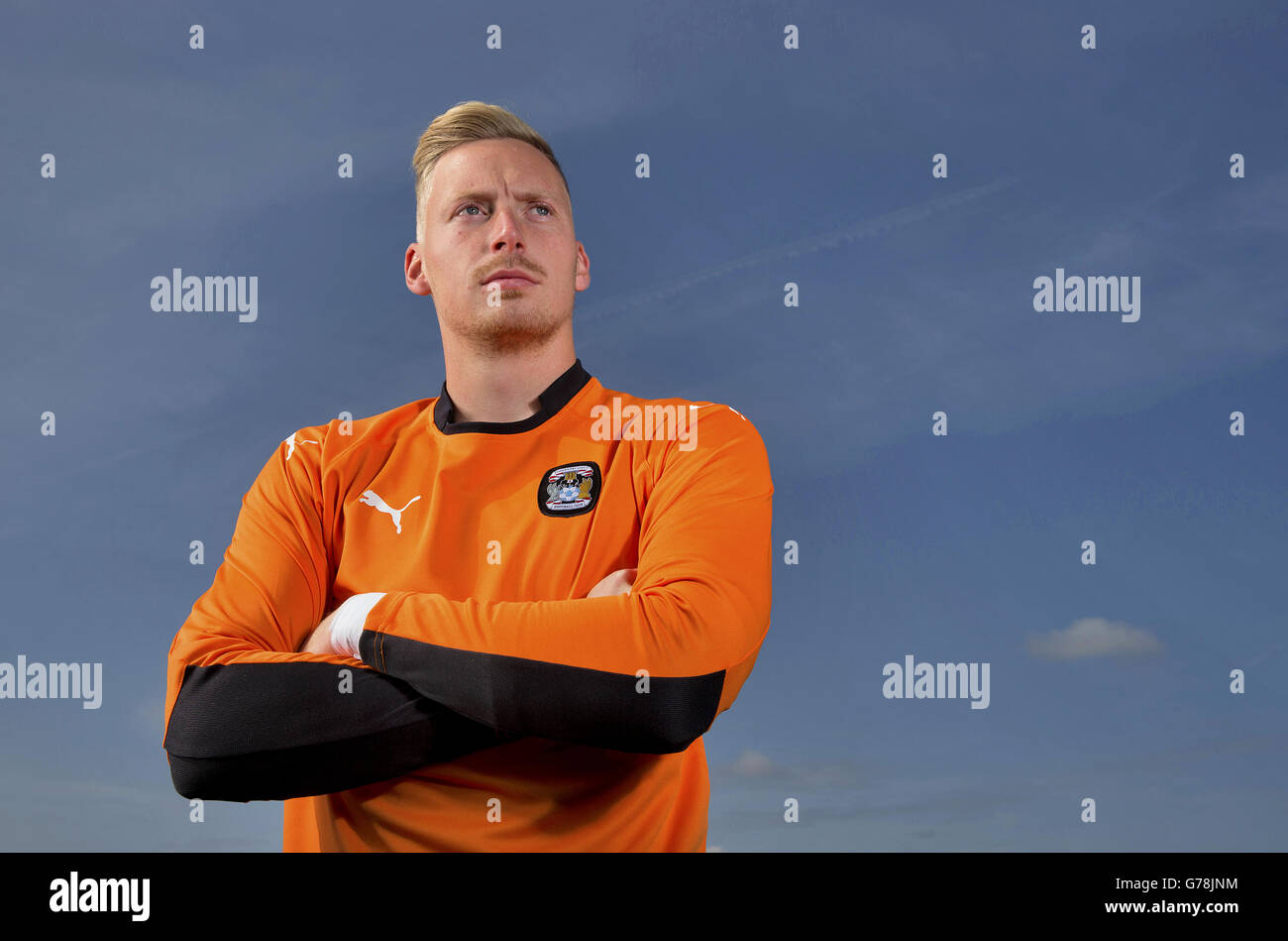 Coventry City goalkeeper Ryan Allsop during a feature photoshoot at ...
