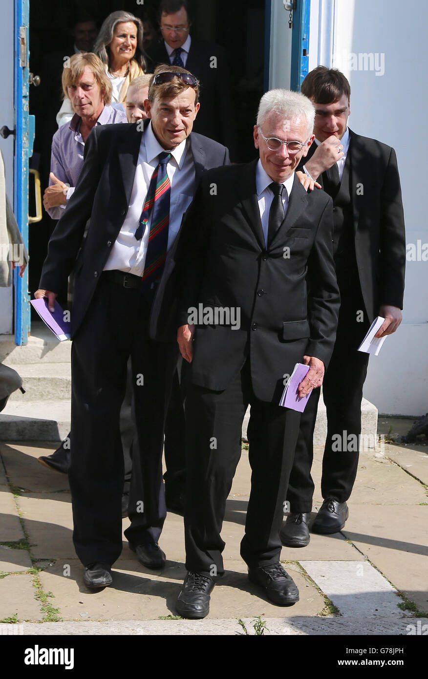 Dora Bryan funeral Stock Photo - Alamy