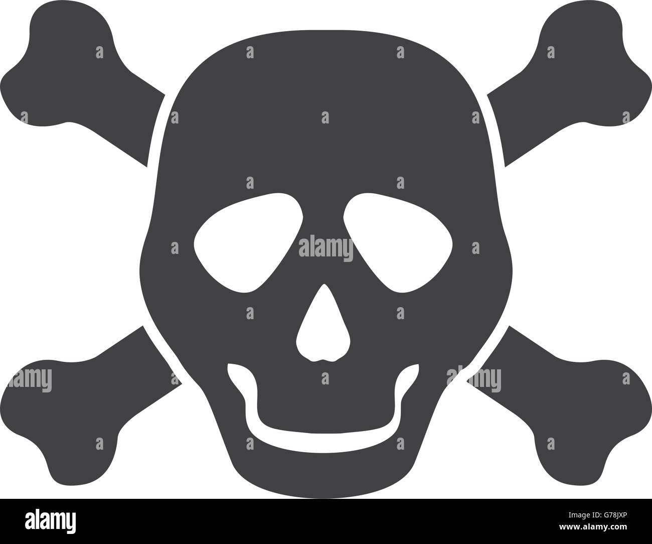 Skull icon. Death design. Vector graphic Stock Vector Image & Art - Alamy