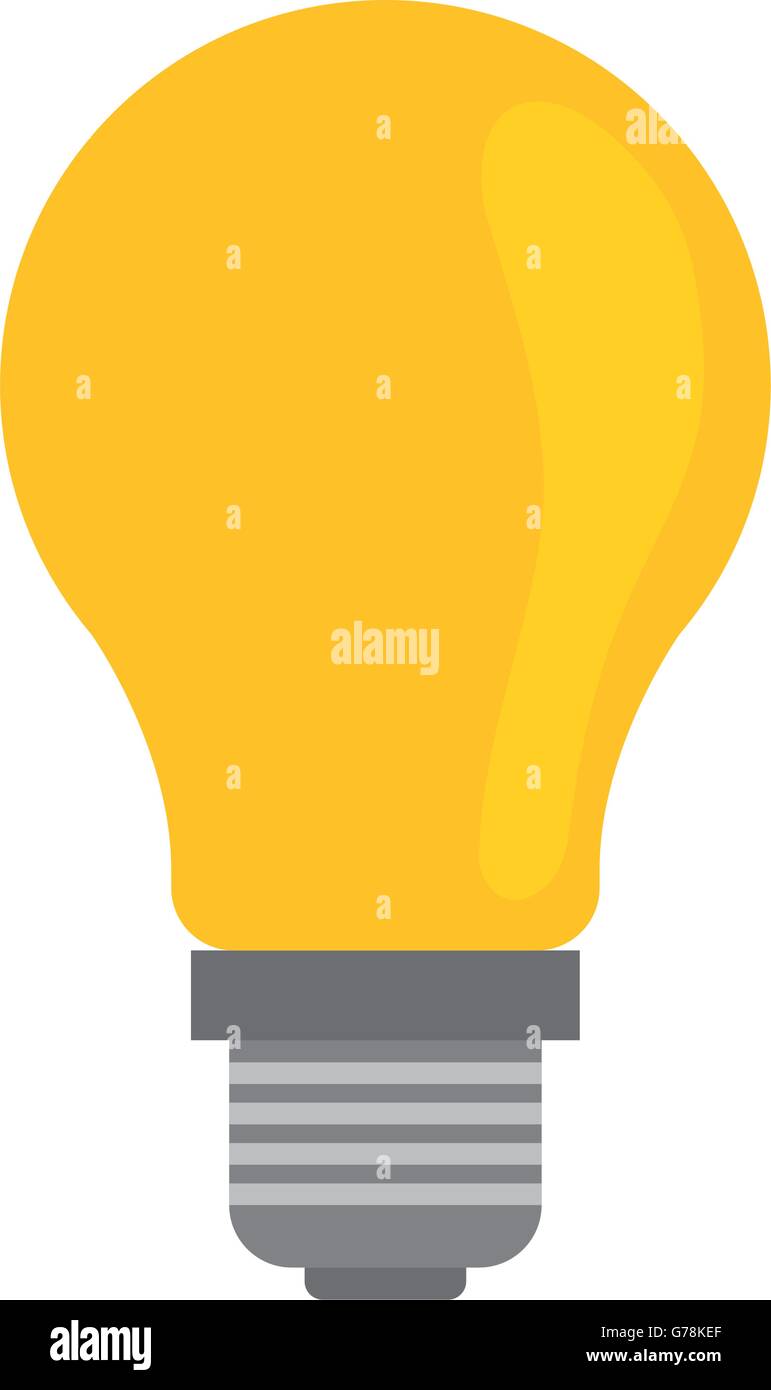 Light bulb icon. Save energy design. Vector graphic Stock Vector Image ...
