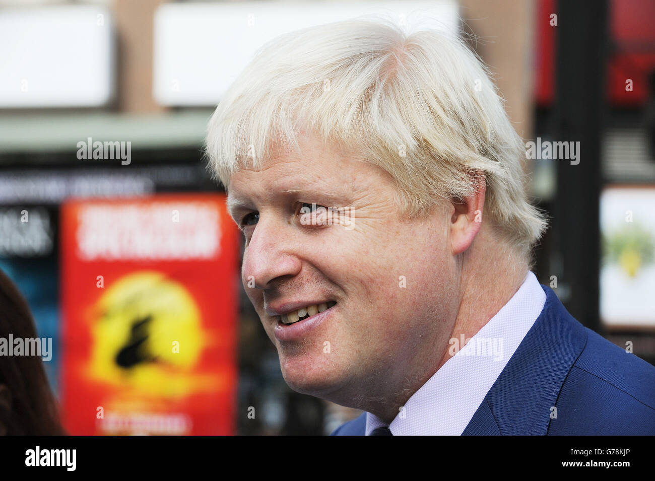 Mayor of London Boris Johnson - stock Stock Photo - Alamy