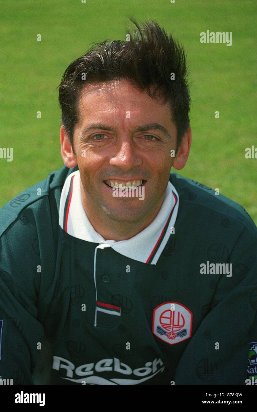 Soccer photo call bolton wanderers hi-res stock photography and images ...