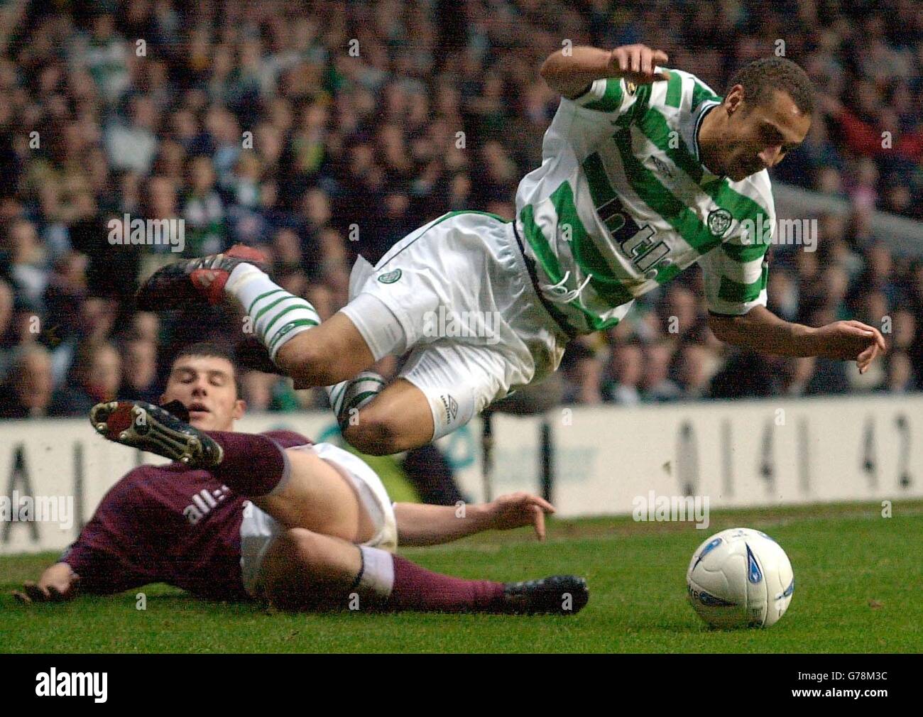 Celtic v Hearts Stock Photo - Alamy