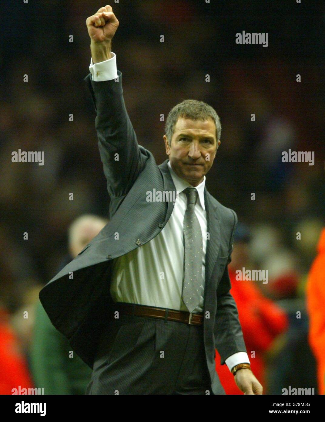 Souness liverpool manager hi-res stock photography and images - Alamy