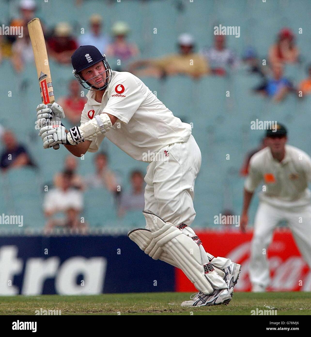 FOR EDITORIAL USE ONLY. NO COMMERCIAL USE: England's Robert Key hits ...