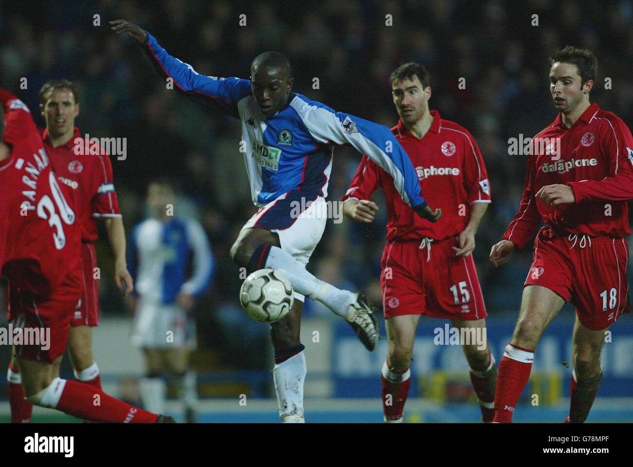 Blackburn v Middlesbrough Stock Photo - Alamy