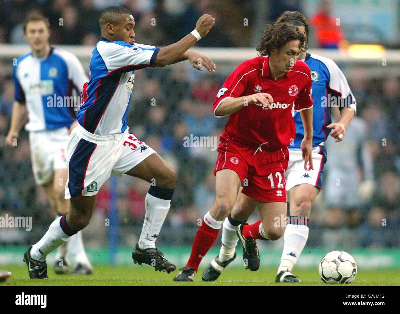 Blackburn v Middlesbrough Stock Photo - Alamy