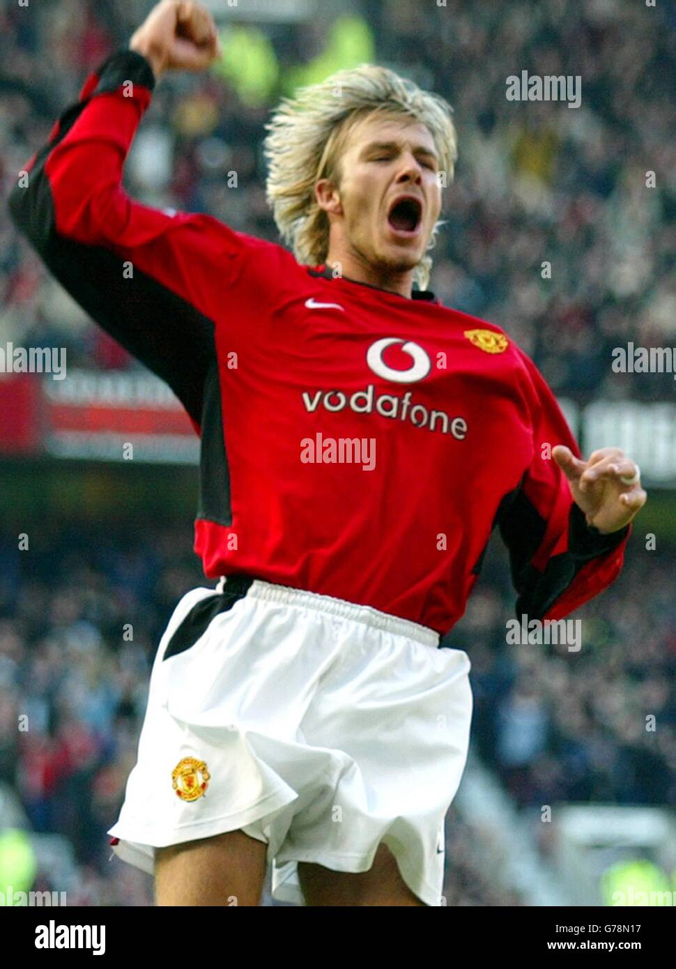 MAN UTD - BECKHAM Stock Photo - Alamy
