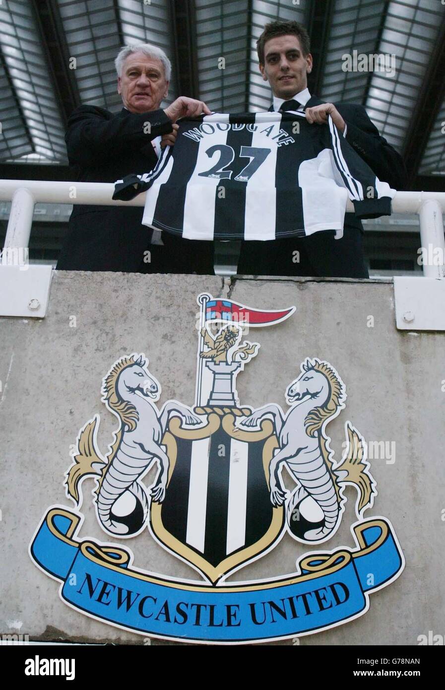 Jonathan Woodgate - Newcastle United Stock Photo - Alamy