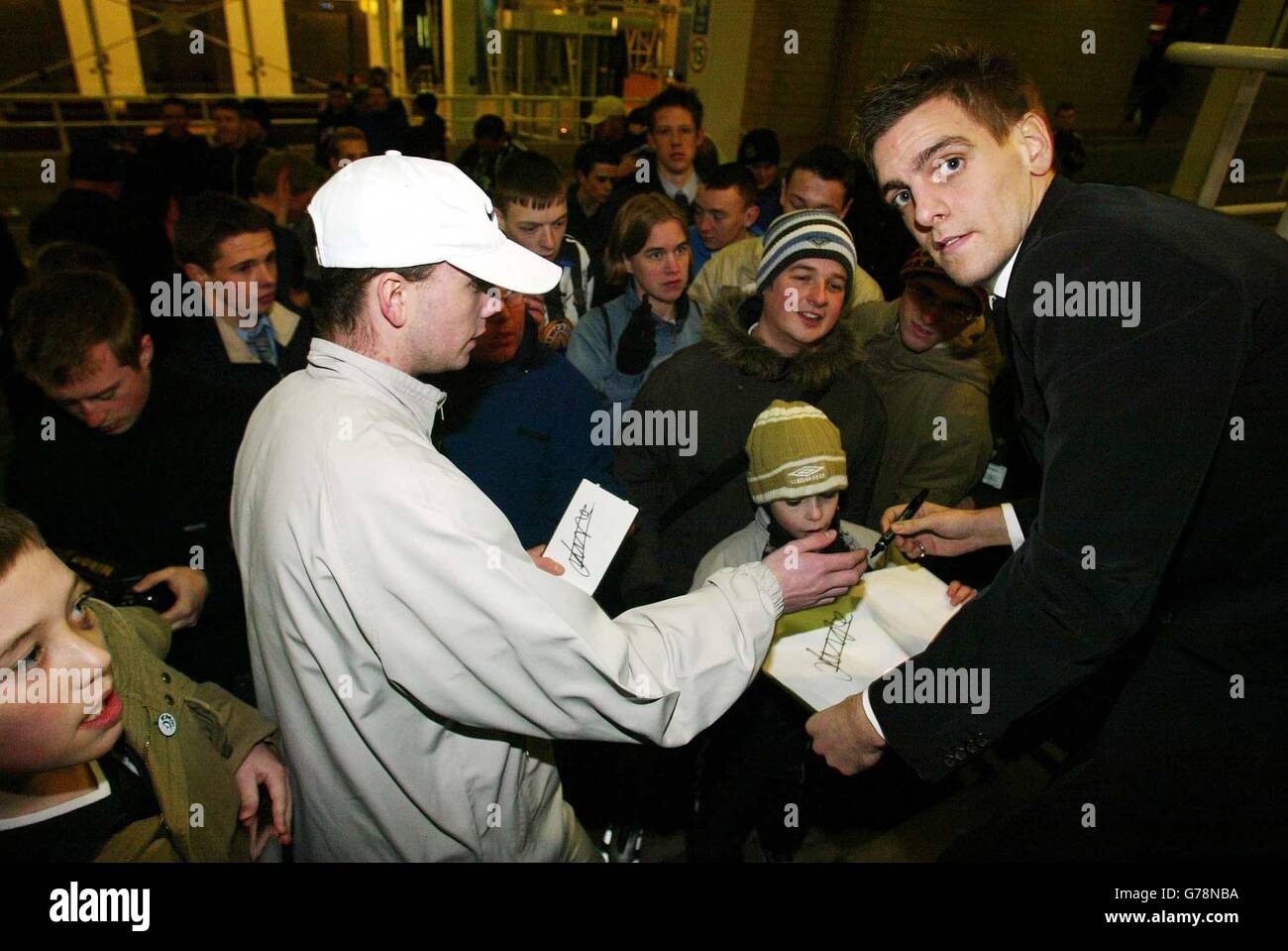 Jonathan Woodgate Newcastle United Stock Photo - Alamy