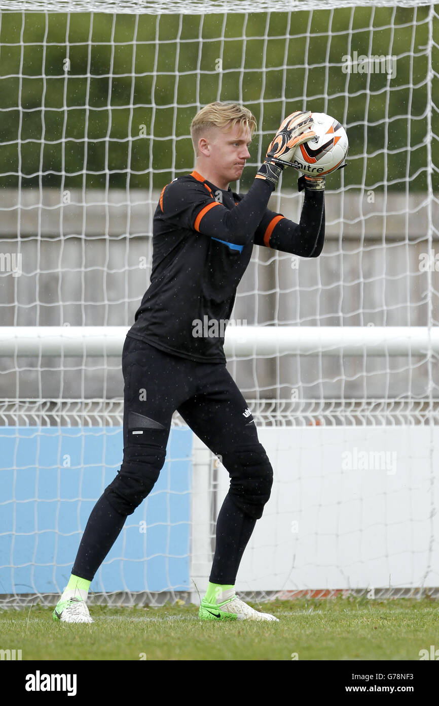 Soccer - Pre Season Friendly - Penrith v Blackpool - Frenchfield Park ...