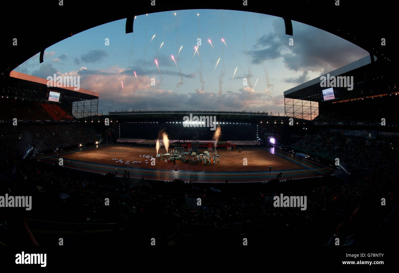 Sport - 2014 Commonwealth Games - Opening Ceremony. Performers during ...
