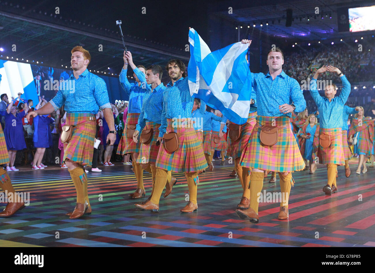 Sport - 2014 Commonwealth Games - Opening Ceremony. Scottish ...