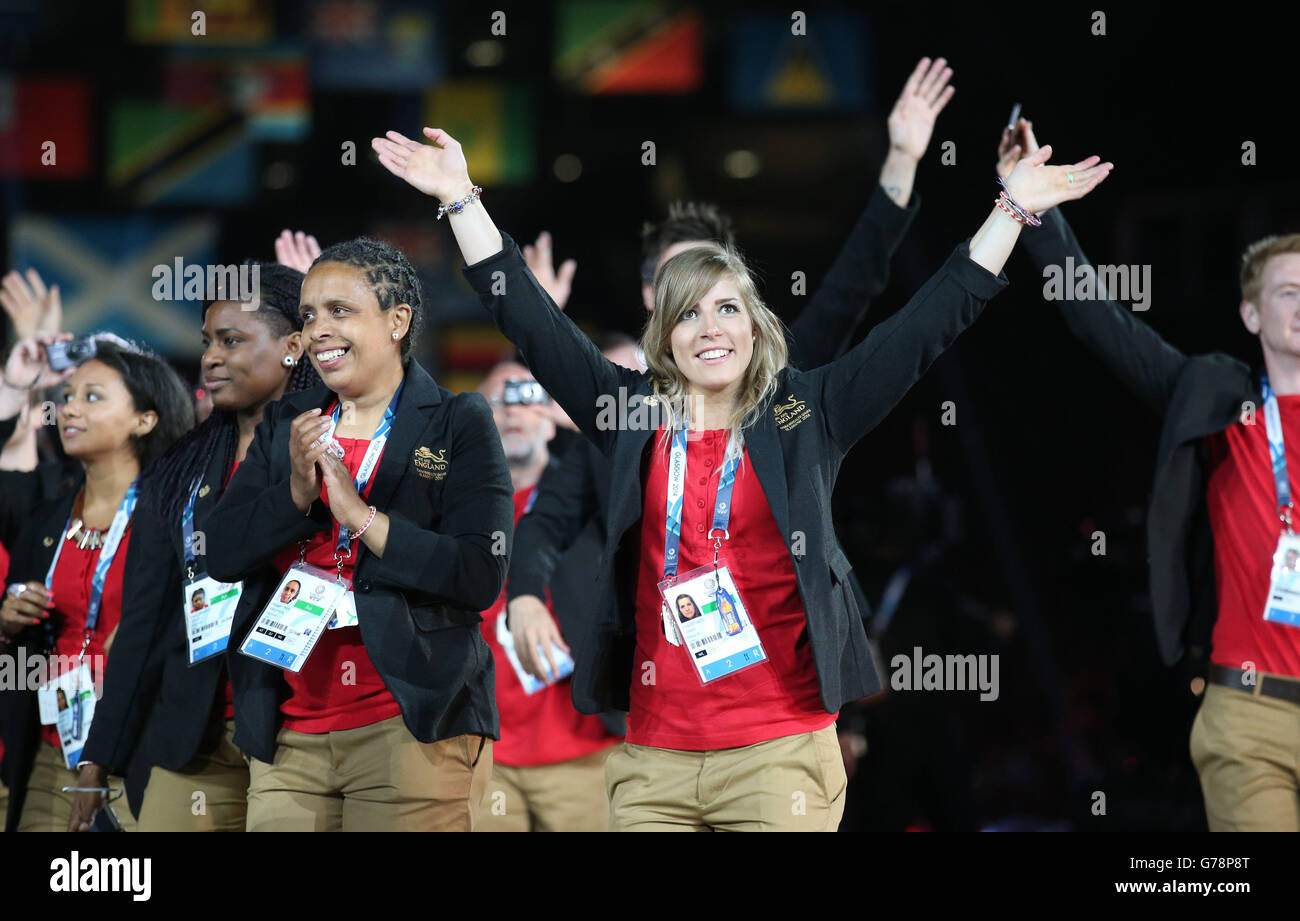 Sport - 2014 Commonwealth Games - Opening Ceremony. England's Emily ...