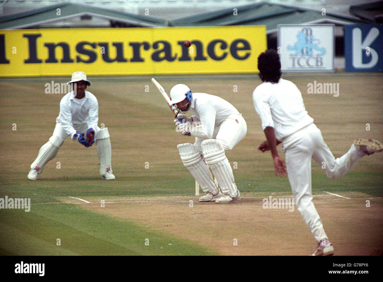 Kapil dev batting hi-res stock photography and images - Alamy