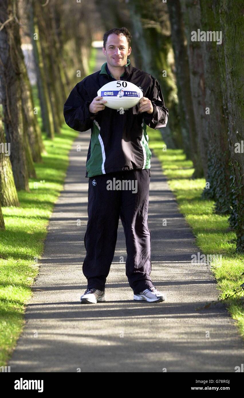 RBS 6 Nations David Humphreys Stock Photo - Alamy