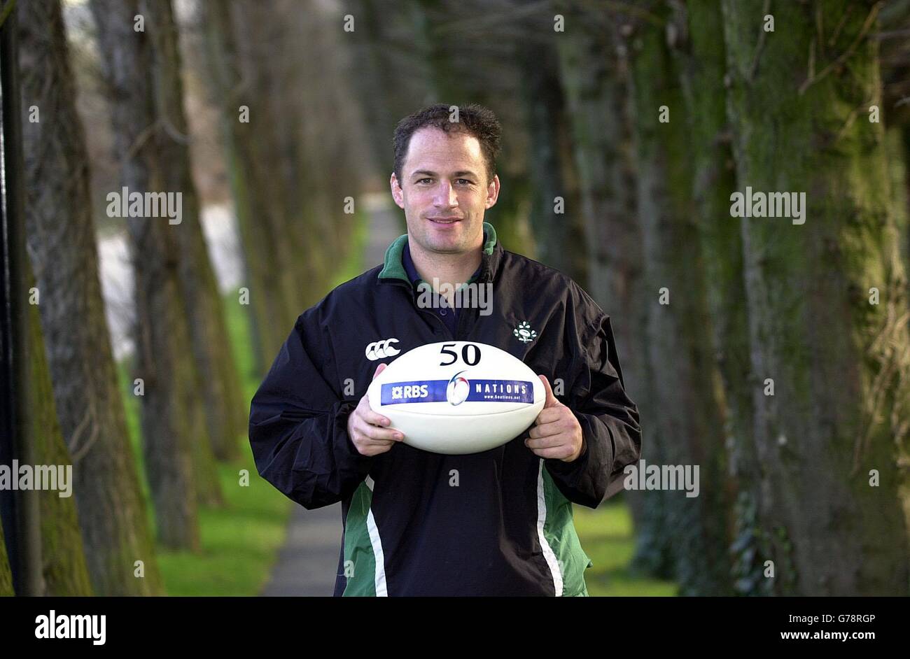 RBS 6 Nations David Humphreys Stock Photo - Alamy