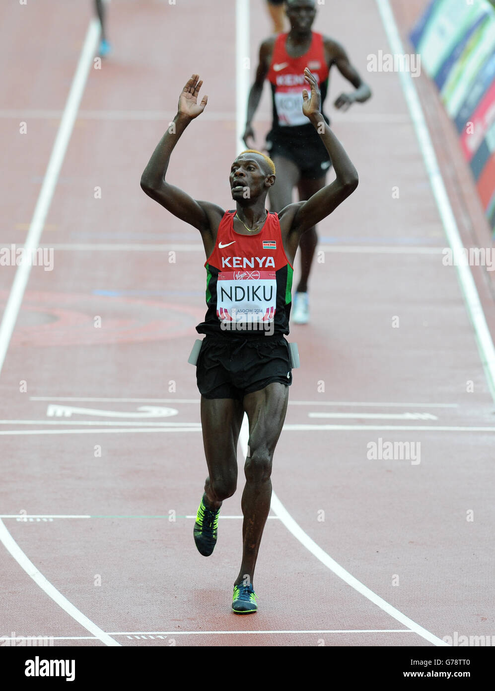 Sport - 2014 Commonwealth Games - Day Four. Kenya's Caleb Mwangangi ...