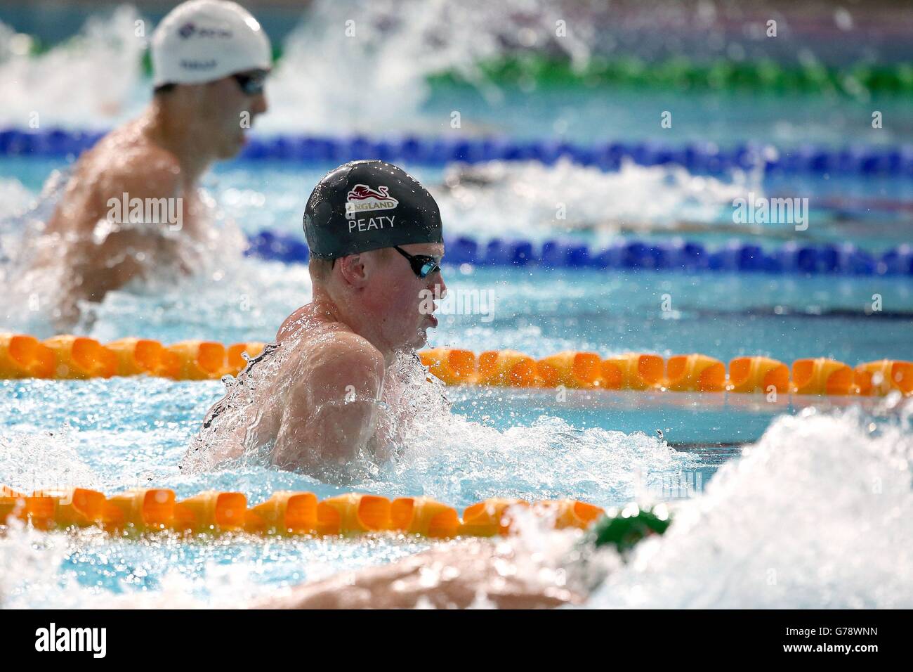 Half length top half swimming hi-res stock photography and images - Alamy